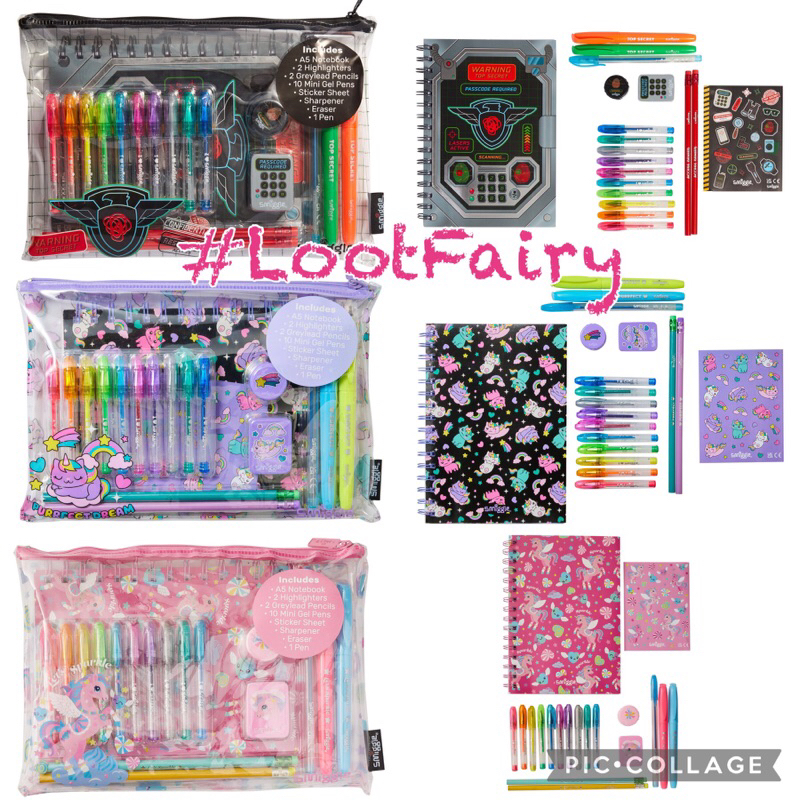 SMIGGLE ICONS ESSENTIALS A5 STATIONERY GIFT PACK | Shopee Philippines