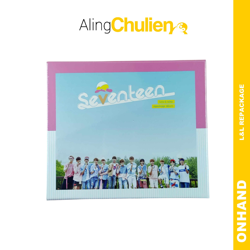 SEVENTEEN Album 17 Carat Boys Be First Love & Letter Repackage Going ...