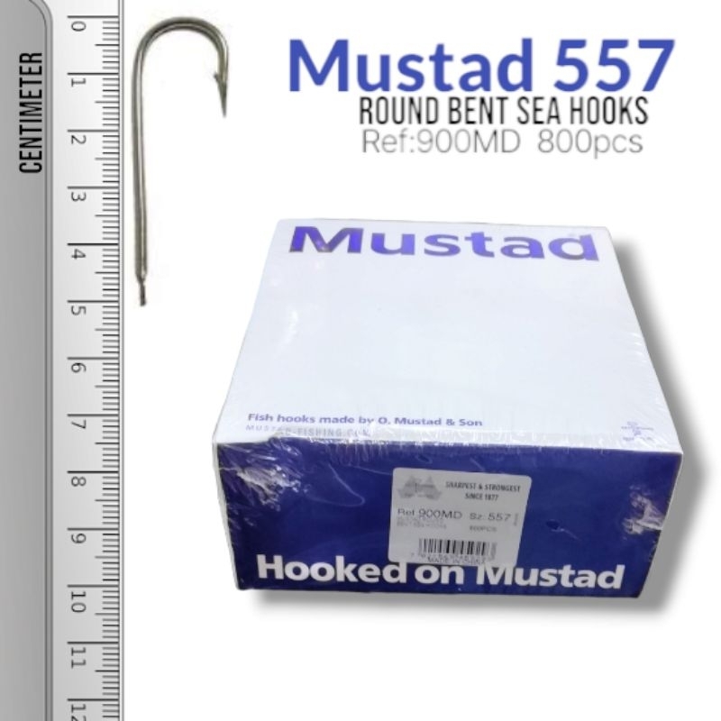 ( PER REAM )MUSTAD NORWAY FISHING HOOKS | Shopee Philippines