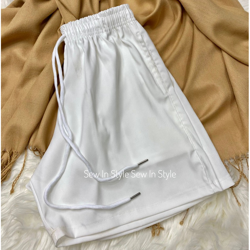 Urban Tailored Short Plain & Stripes (Unisex) | Shopee Philippines