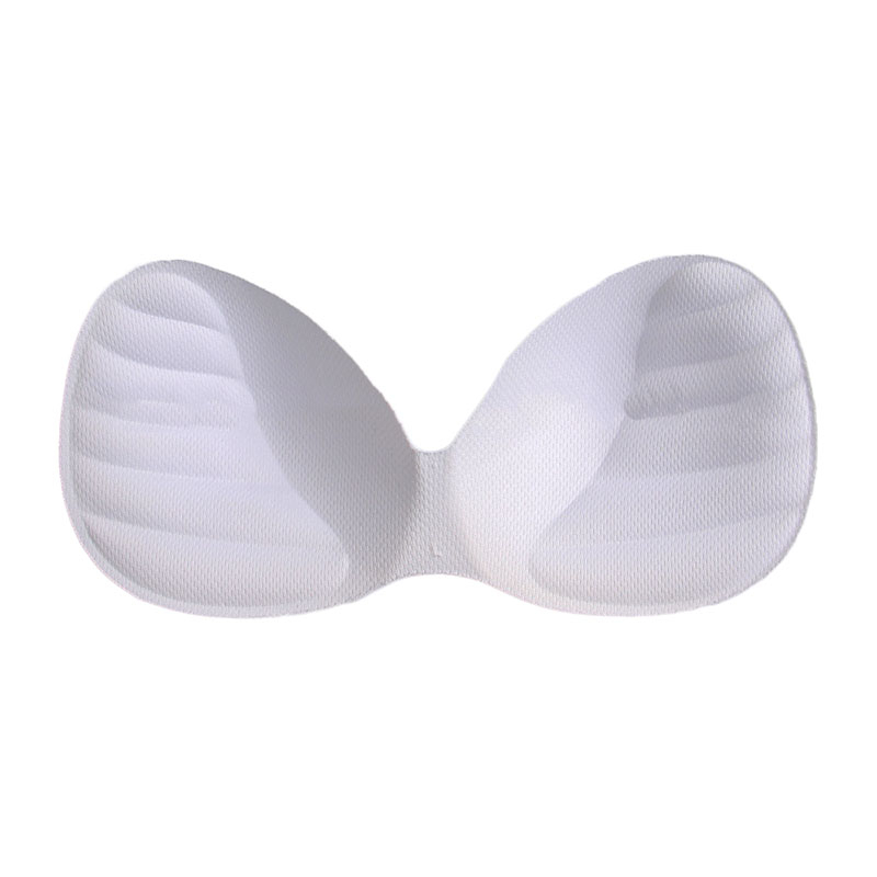 Foam Triangle Sponge Comfy Bra Pads Inserts / Removeable Push Up Breast ...