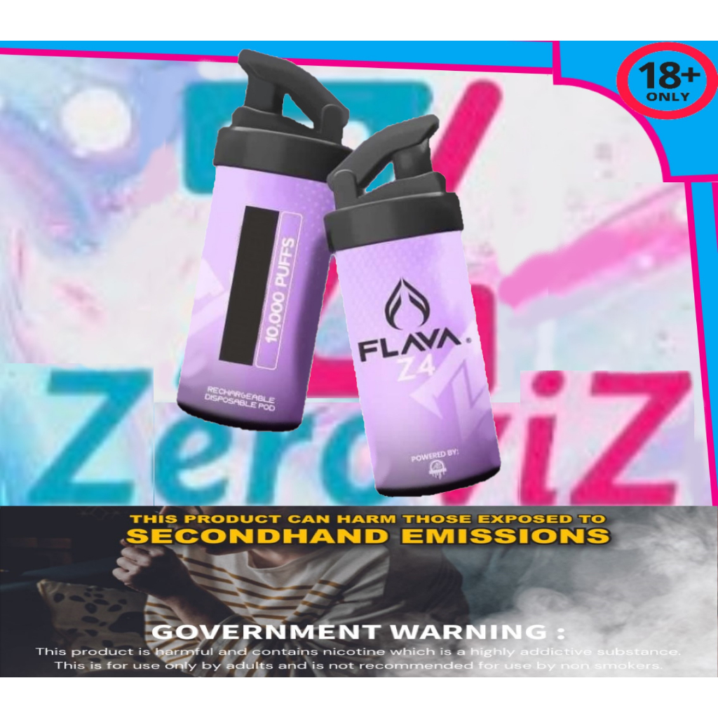 FLAVA Z4 10000 AUTHENTIC RECHARGEABLE | Shopee Philippines