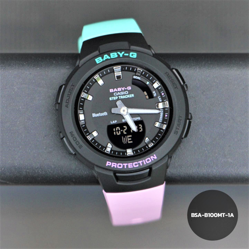 Baby-G BSA-B100MT-1A / BSAB100MT-1A - BSA-B100MT-1ADR - 100% original ...