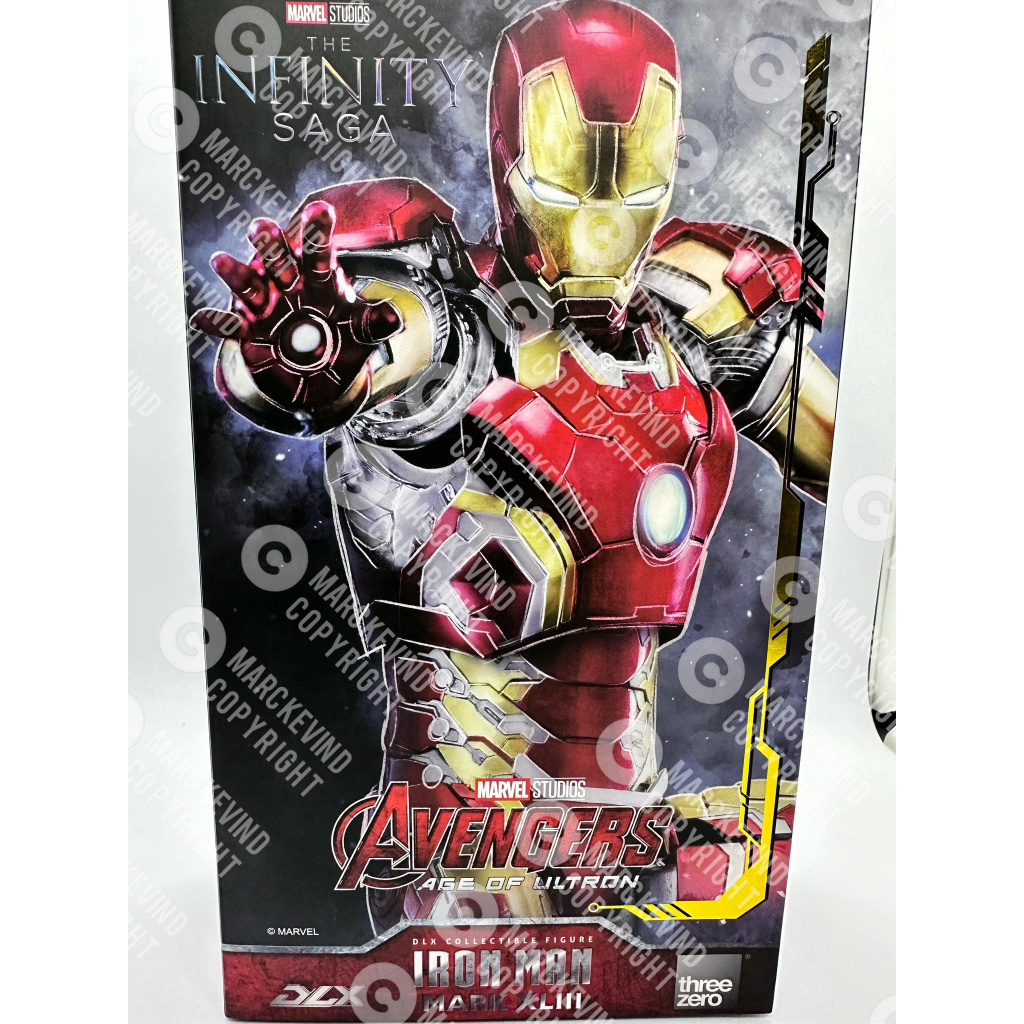 DLX Iron Man MK43 (Authentic ThreeZero) | Shopee Philippines