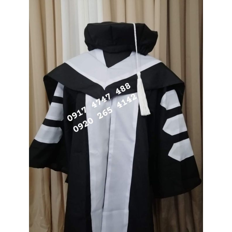 Doctorate PhD graduation toga for sale academic regalia set | Shopee ...