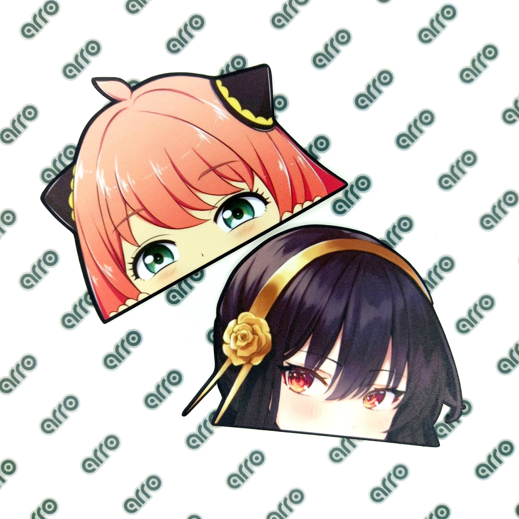 SPY x FAMILY | Anime Peeker Sticker For Aquaflask , Laptop, Phone, Car ...