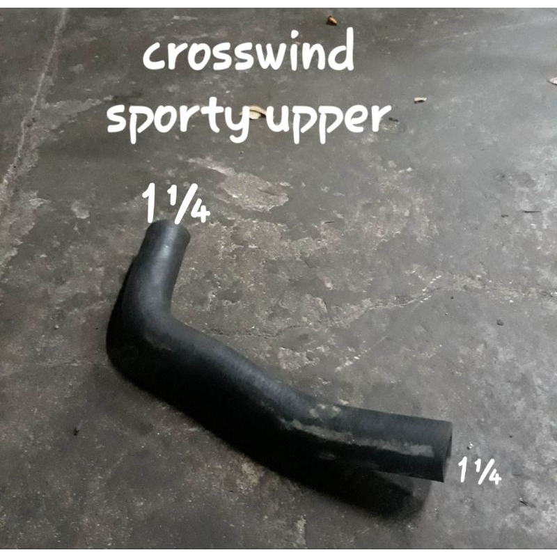 Radiator Hose Crosswind Sporty UPPER (US TYPE-MAKINIS) | Shopee Philippines