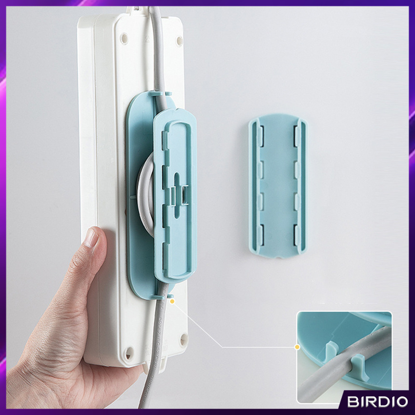 Birdio Socket Retainer Holder Wall-Mounted Router Rack Insertion Row ...