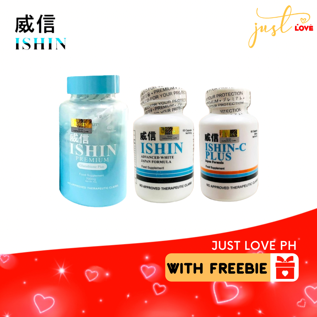 Ishin Advanced White Japan Formula, Ishin C Plus, Ishin Premium ...