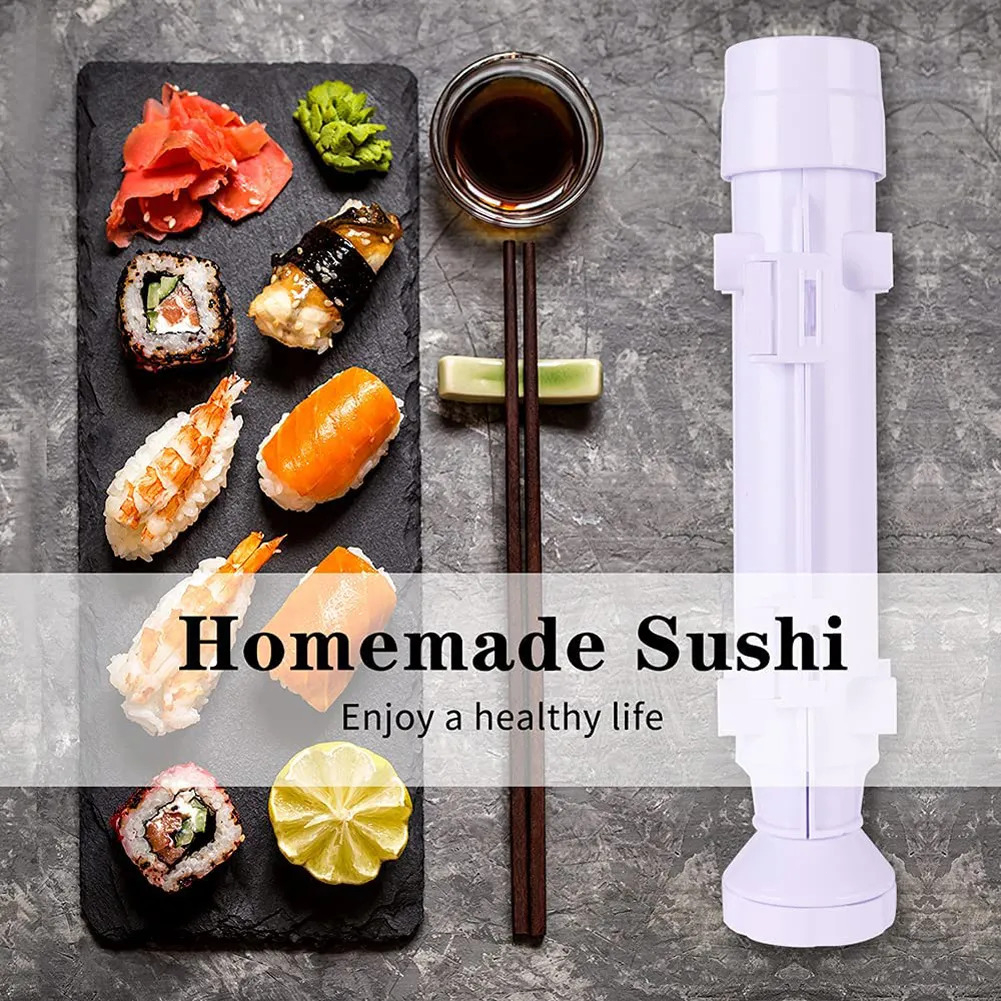 Diy Kitchen Sushi Maker Roller Sushi Vegetable Meat Rolling Tool Kimbap ...
