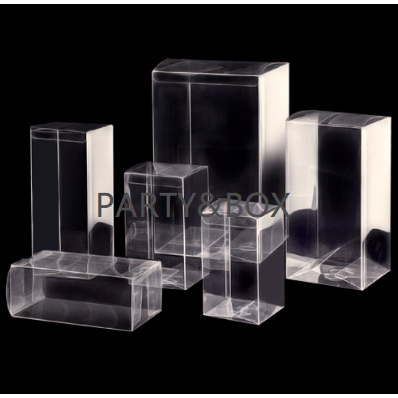10pcs PVC Box Clear Box Acetate Box for Gift Transparent Box Plastic ...