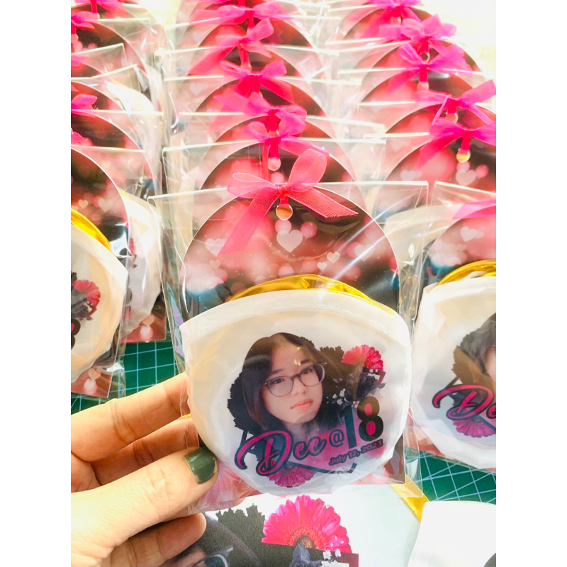 Personalized Foldable Fan/Sublimation Round Fan Colored Lining | Shopee ...