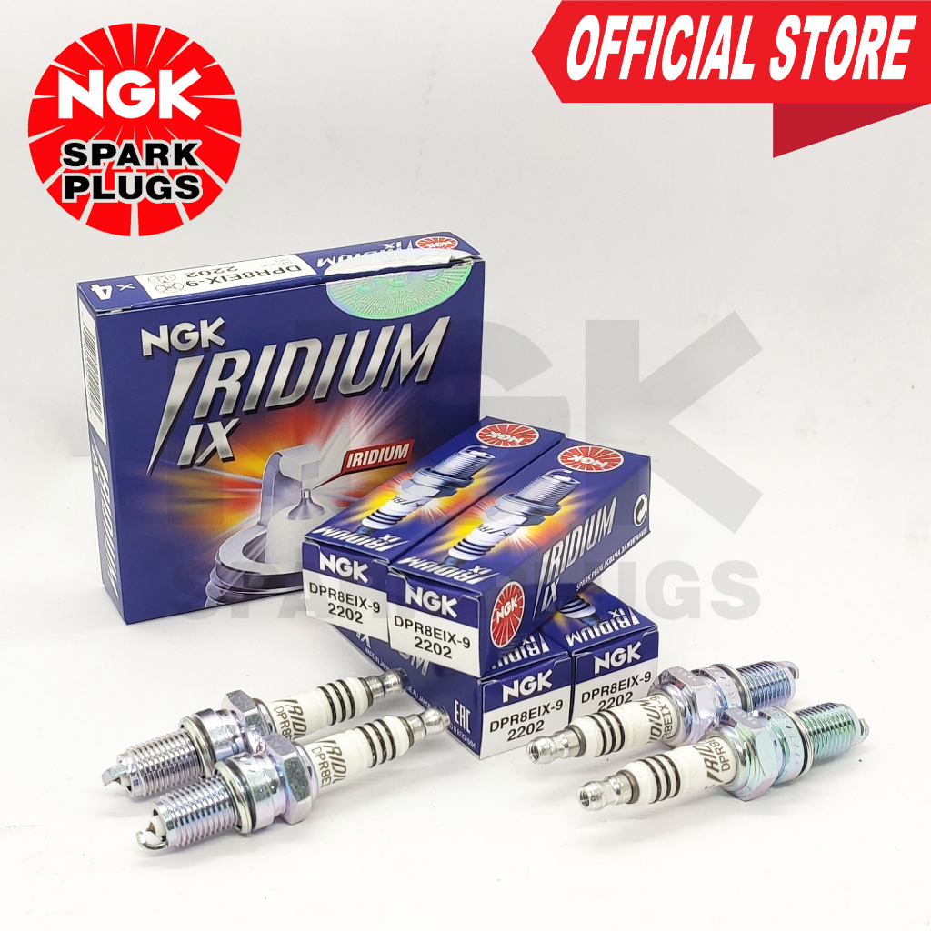 NGK DPR8EIX-9 Iridium IX Spark Plug for Honda TMX155 (CDI) , TMX125 ST & Alpha | Shopee Philippines