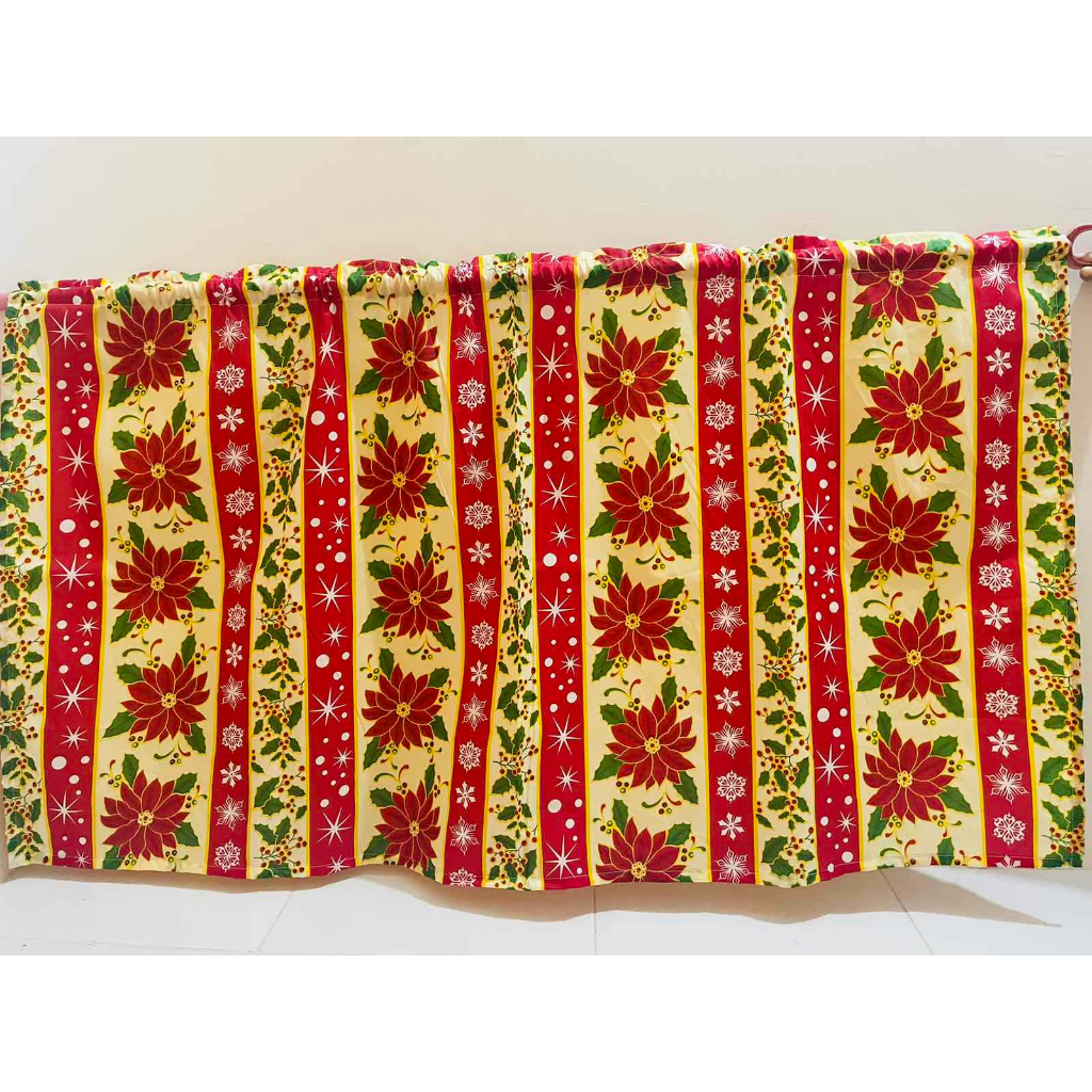 Kitchen Sink Curtain Standard Size 60 x30 inches Lababo /BestPick ...