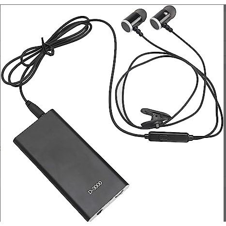 D3000 Portable Black Digital Sound Hearing Amplifier Voice Enhancer ...
