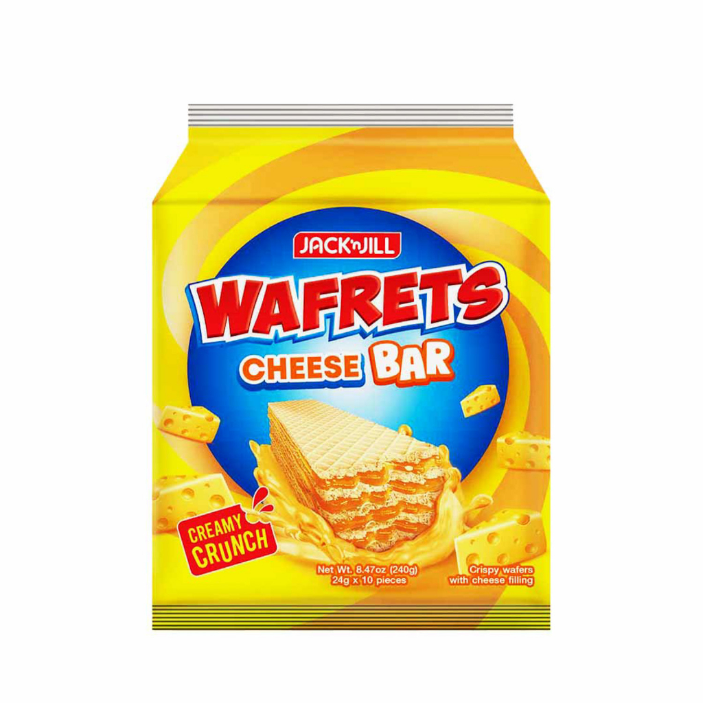 Wafrets Cheese Bar (24g x 10) | Shopee Philippines