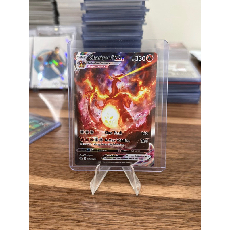 Charizard VMAX SWSH261 Black Star Promo Full Art Holo Pokemon TCG Ultra ...