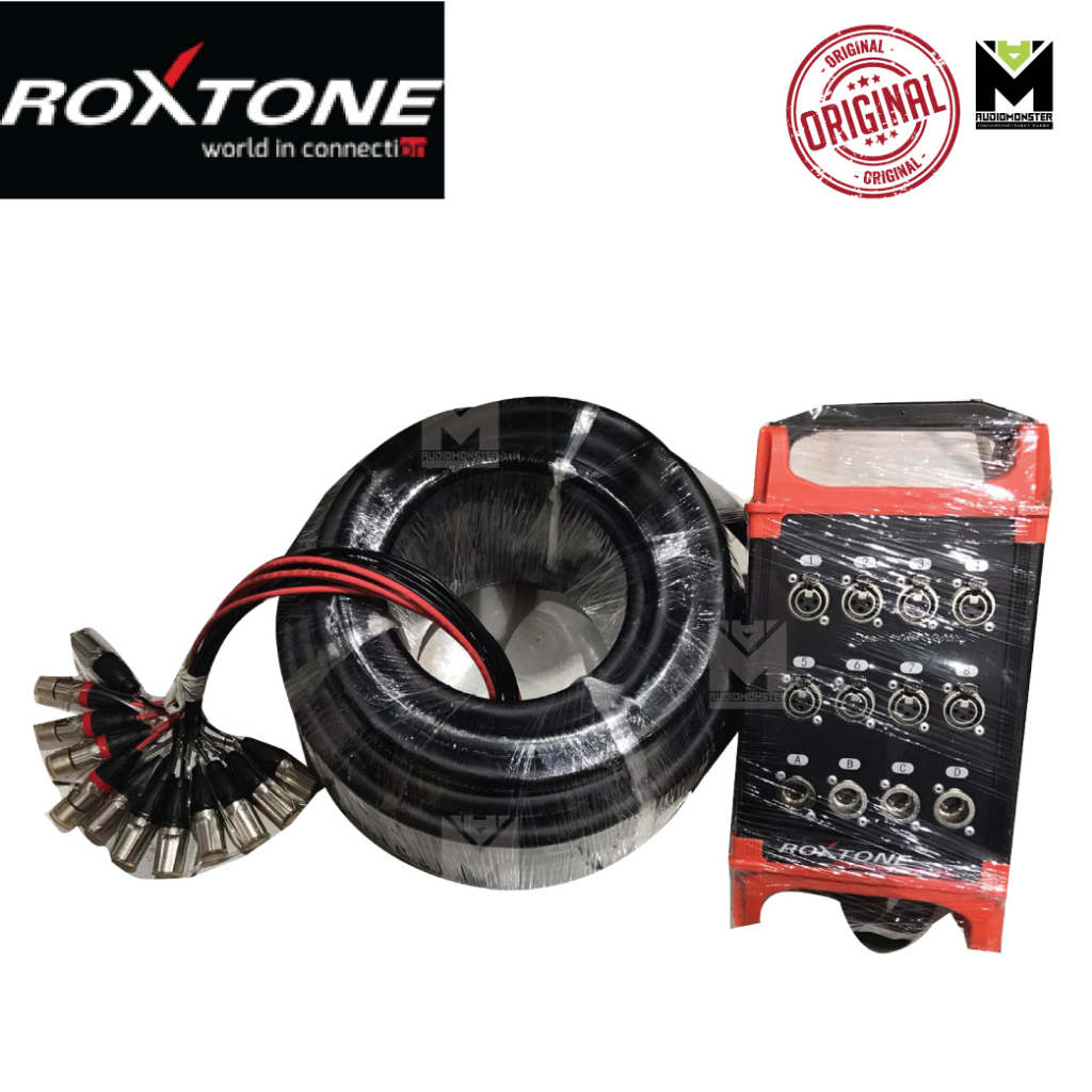 Original Roxtone Snake Cable 8+4 (30M) | Shopee Philippines