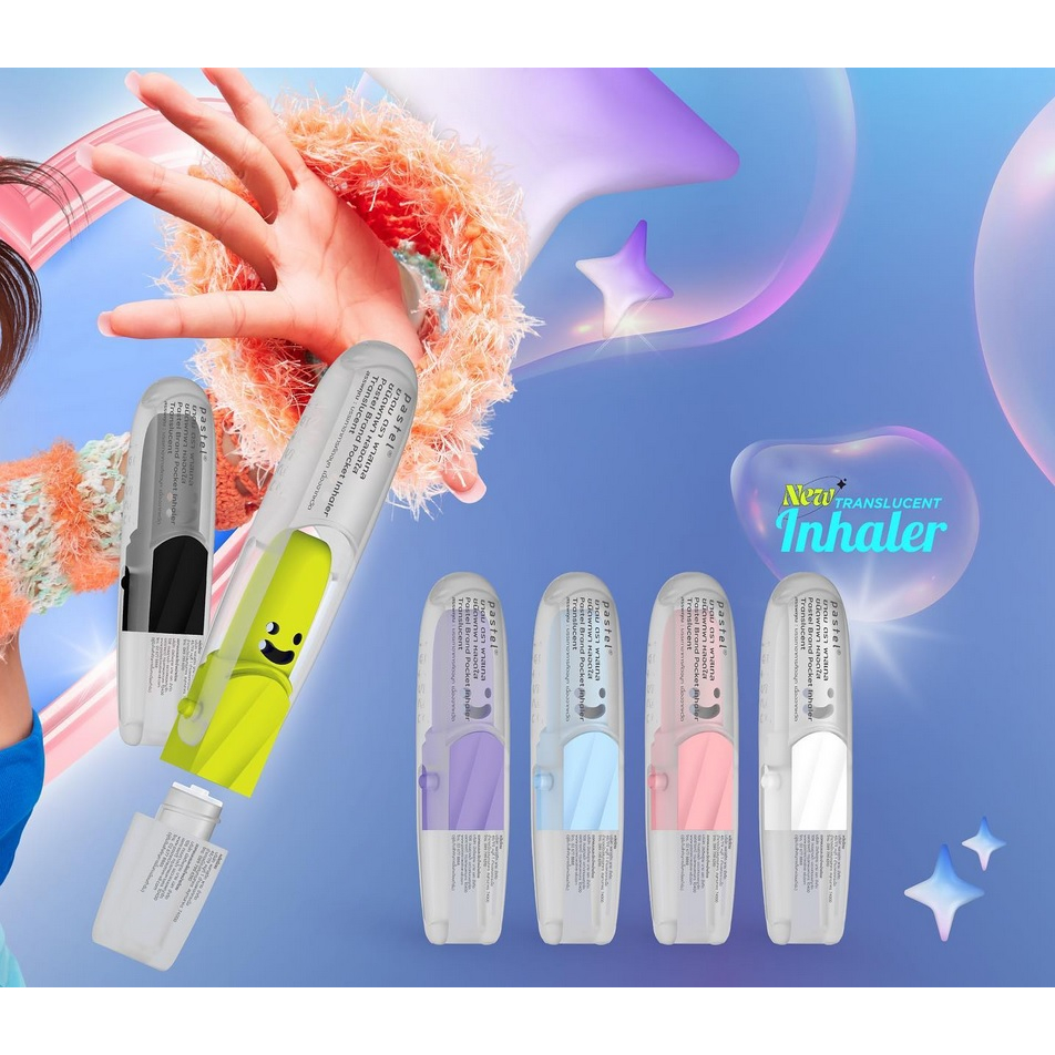 PASTEL Inhaler Translucent | Shopee Philippines