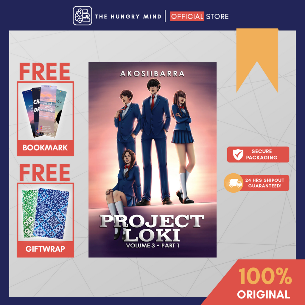 Project Loki Vol 3. Part 1-2 (ORIGINAL) by AkosiIbarra (PB) Soft Cover Wattpad Book | Shopee ...