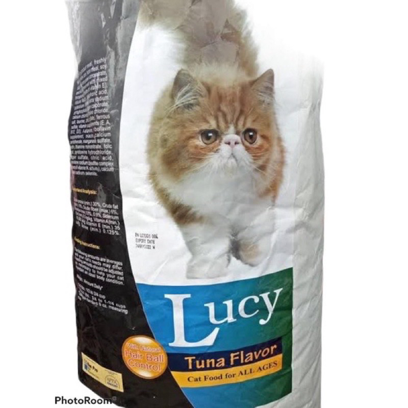 LUCY CAT FOOD(BAG) FOR ALL AGES 20 kg (1 bag) TUNA FLAVOR | Shopee ...