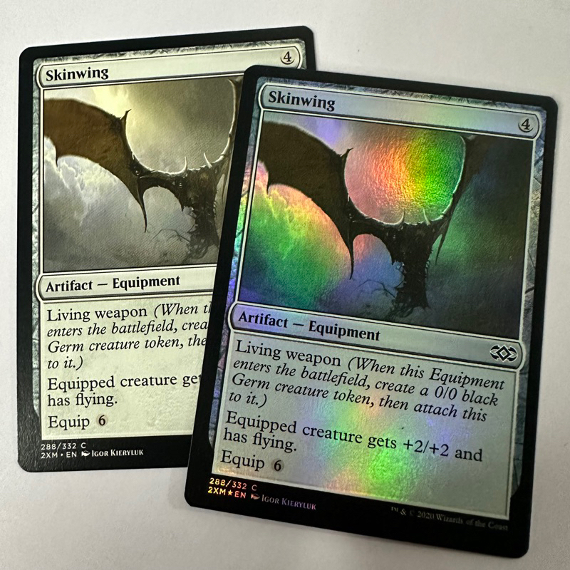 SKINWING | ARTIFACT EQUIPMENT | 2XM DOUBLE MASTERS | COLORLESS | MTG MAGIC THE GATHERING ...