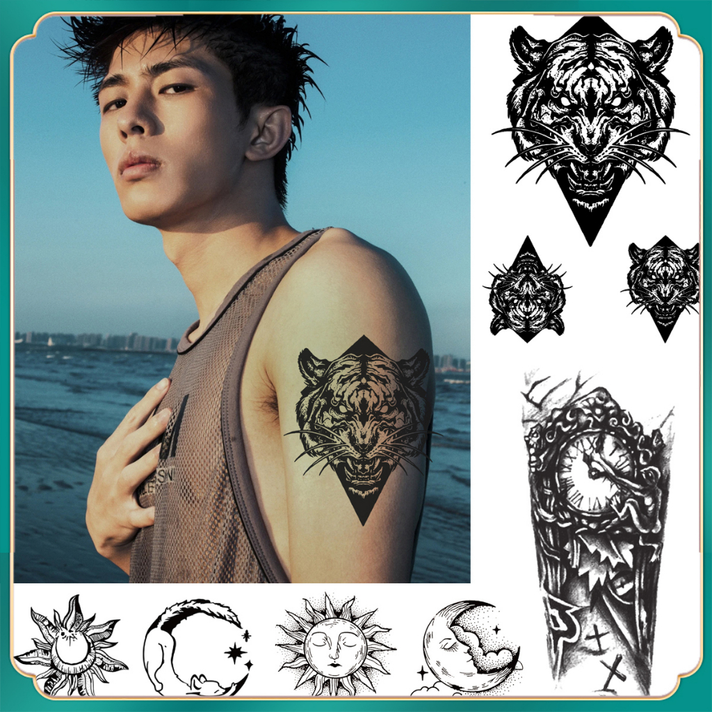 SAI Magic Tattoo Sticker Waterproof Long Lasting 15Days Fake Tattoo ...