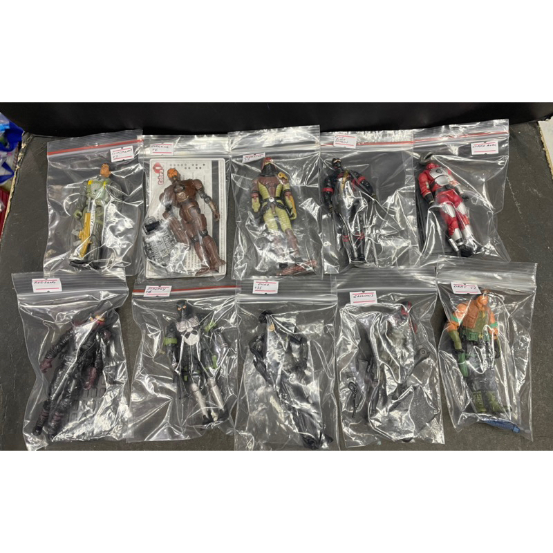 Assorted GI Joe 3.75 figures Slipstream, Cobra AVAC, Over Kill, Gallows ...