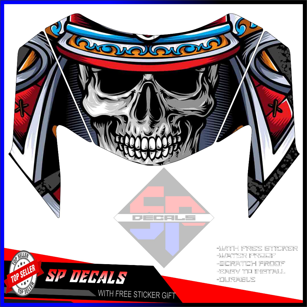 BAJAJ100&125 Kawasaki Cowling SAMURAI DESIGN Headlight Front only ...