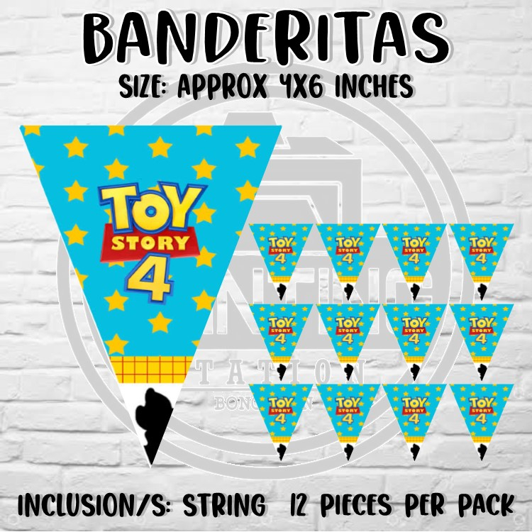 Toy story theme banderitas | Shopee Philippines