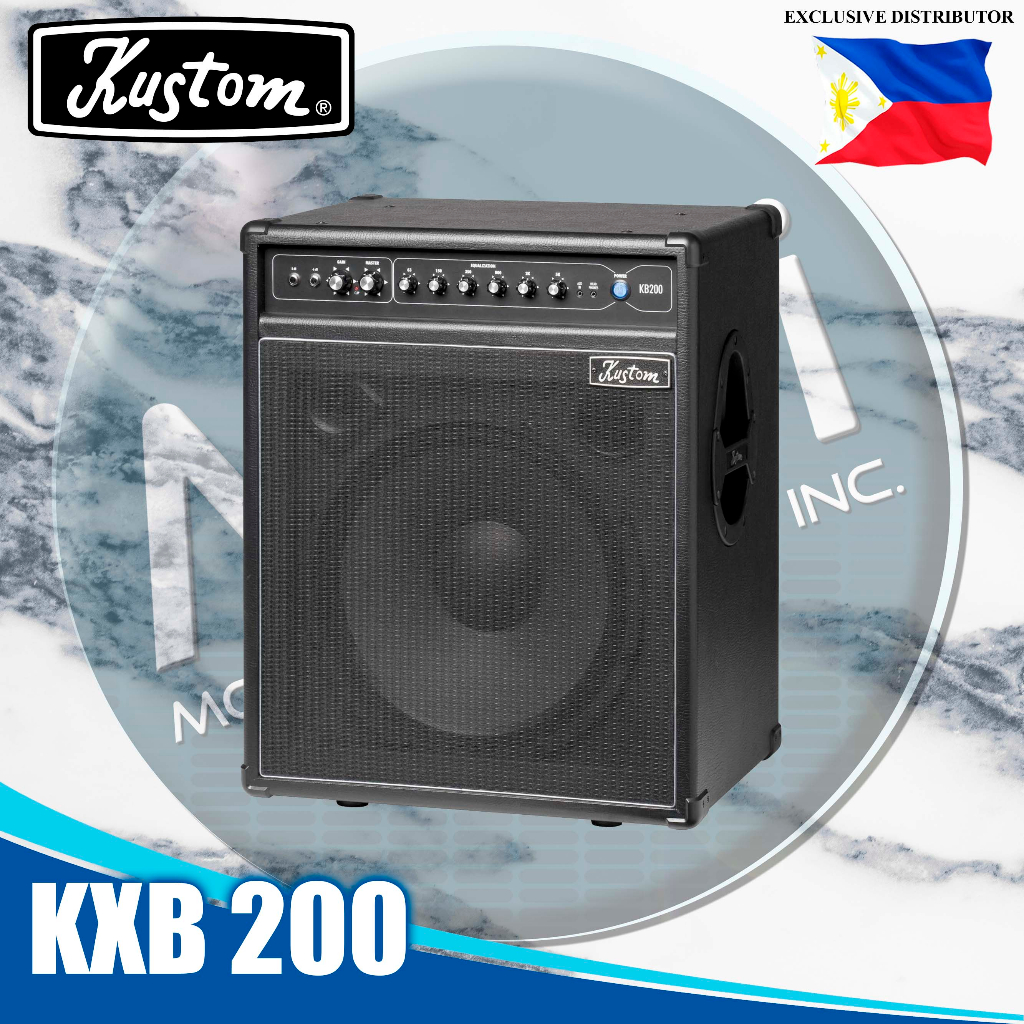 KXB200 - 200-watt Bass Combo Amplifier with a 1X15" Kustom Speaker and ...