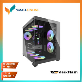 darkFlash C285P Dual Chamber Tempered Glass Case - ATX / M-ATX / ITX | Shopee Philippines