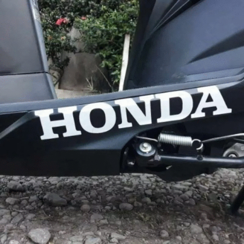 SIDE SKIRTS FOR HONDA CLICK 125/150i & HONDA BEAT VINYL STICKER (2pcs ...