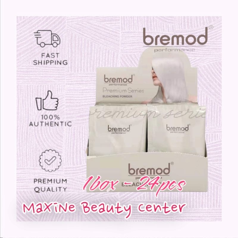 BREMOD premium bleaching sachet, 1box - 24 sachet | Shopee Philippines
