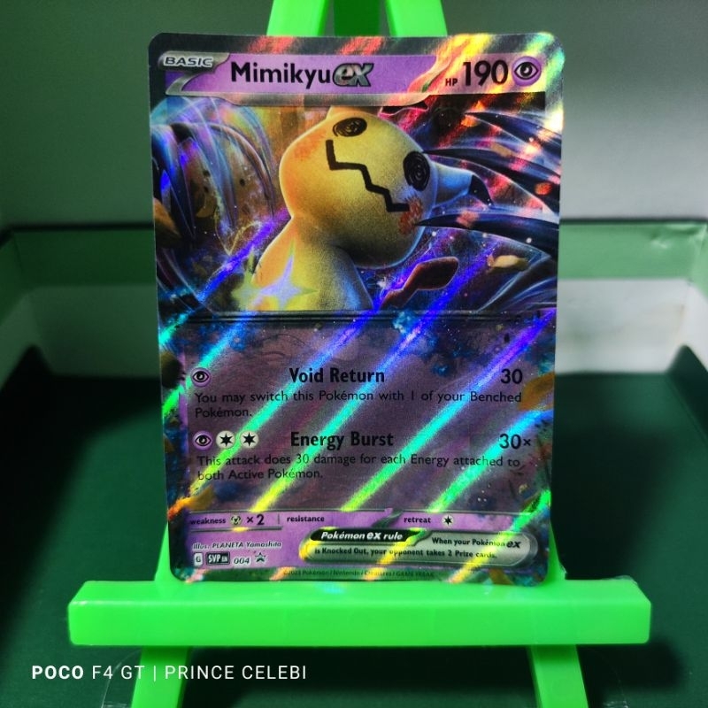 Pokemon TCG - Mimikyu ex | Shopee Philippines