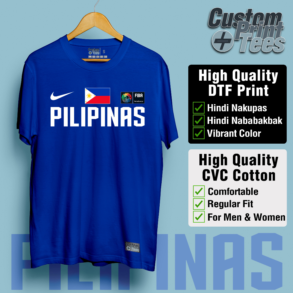 Gilas Pilipinas Basketball Shirt - Pinoy Proud T Shirt Pilipinas ...