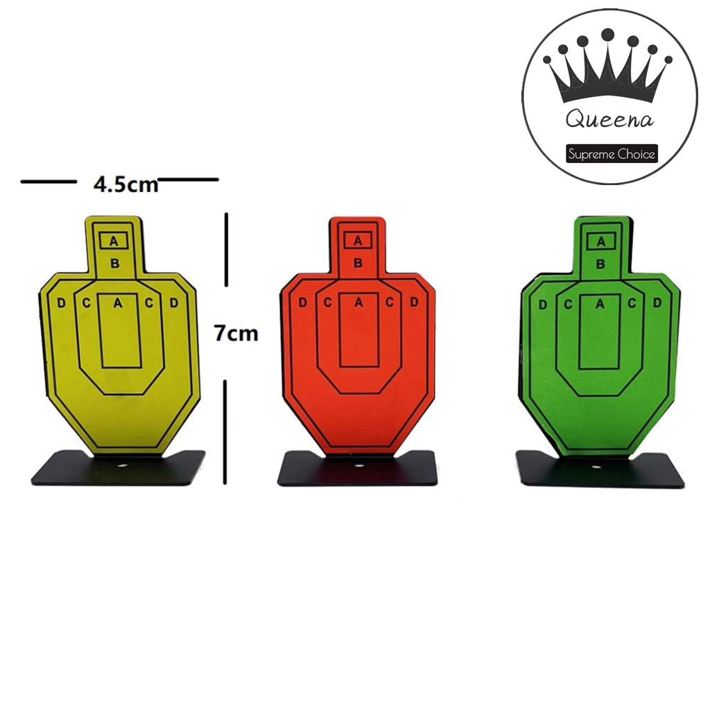 IPSC IDPA Mini Metal Small shooting Target Color Bullet Soft Bullet ...