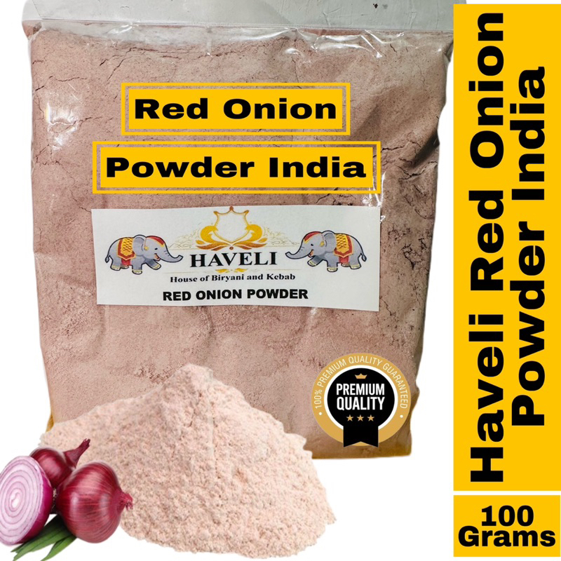 Haveli Red Onion Powder India 100Grams | Shopee Philippines