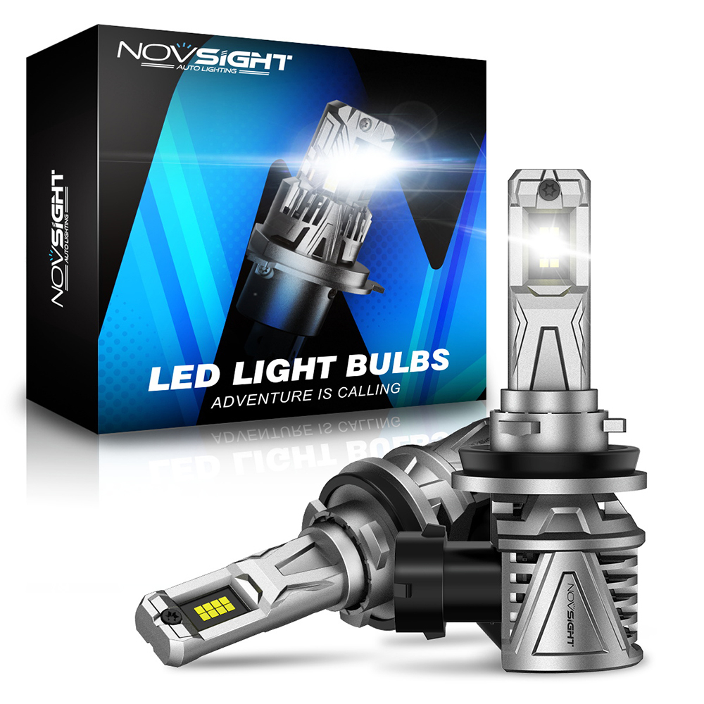 Novsight Newest N66 Car H4 LED Headlight H11 150W 20000LM 6500K car ...