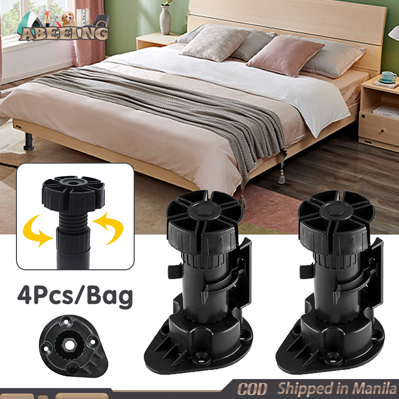 4Pcs Adjustable Furniture Feet Plinth Foot Cabinet Leveler Legs ...