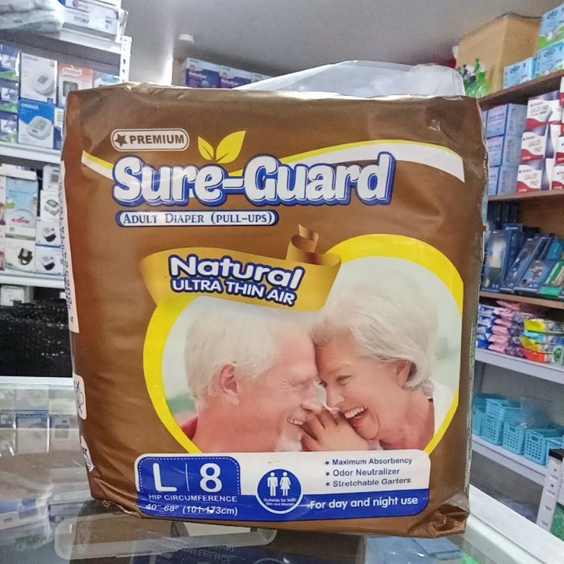 Sure-Guard Adult Diaper (Large) | Shopee Philippines