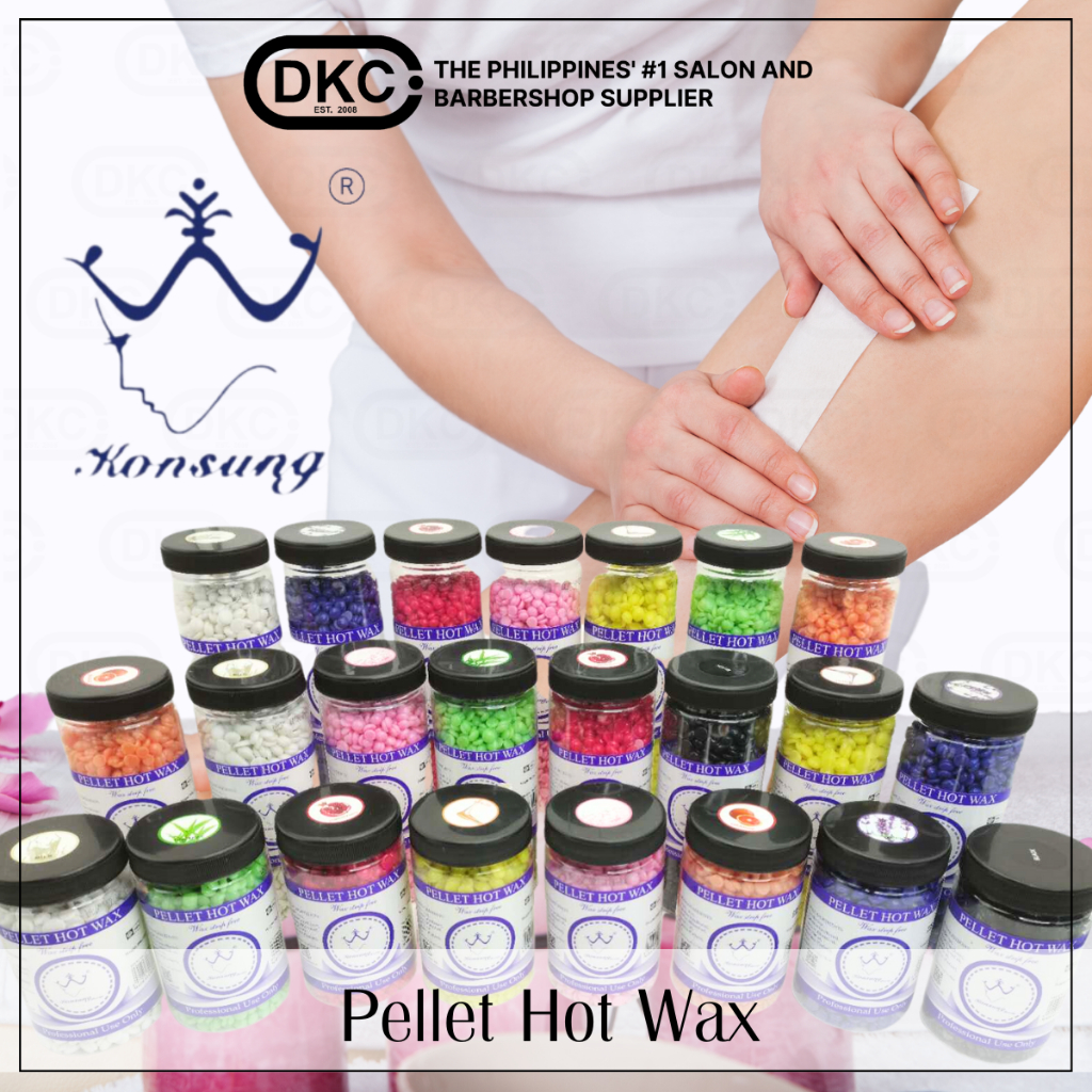 Konsung Beauty Pellet Hot Wax Beans Beads Wax Strip Free for Hair ...