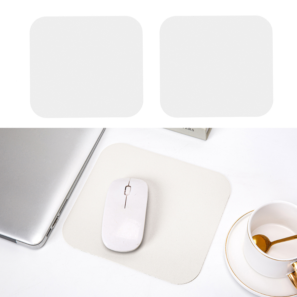 Two Tone Mouse Pad Leather Mouse Pad Double Sided Mouse Pad Large Mouse ...