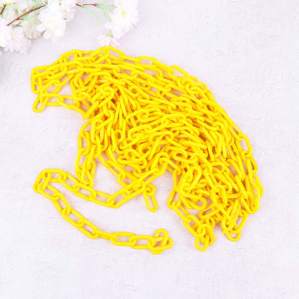 25 Meter Plastic Warning Barrier Chain Safety Chain Road Traffic Crowd ...