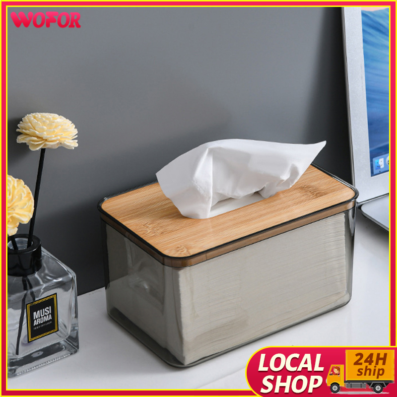 Face paper napkin storage box simple paper towel box household living ...