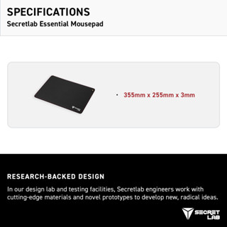Secretlab Essential Mousepad (Regular) | Shopee Philippines