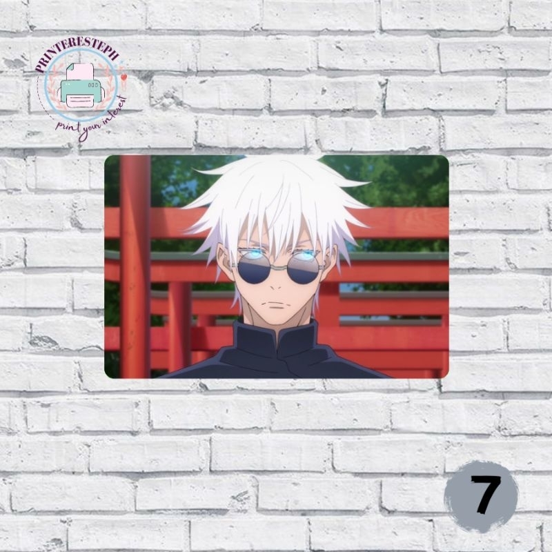 GOJO SATORU Photocards: PART 2 || Jujutsu Kaisen Season 2 | Shopee ...