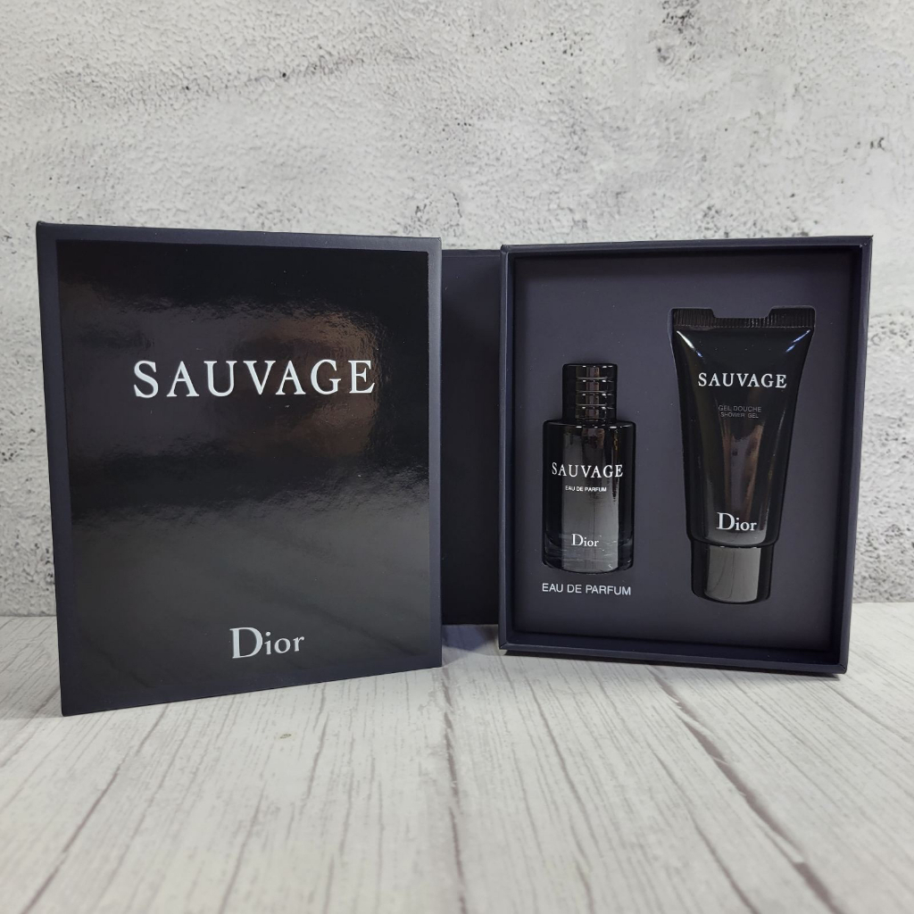 Sauvage set 10ml sauvage edp 20ml sauvage shower gel | Shopee Philippines