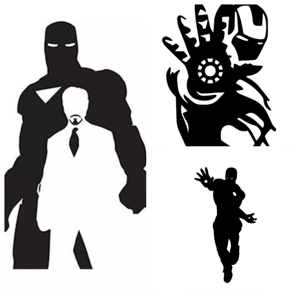 Iron Man Vinyl Sticker for Motorcycle/Laptop/Tumbler etc. | Shopee ...