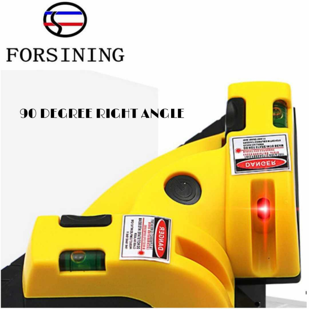 90 Degree Right Angle Vertical Horizontal Laser Chalk Line Projection ...